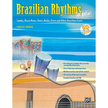 【】Brazilian Rhythms for Guitar: Samba,