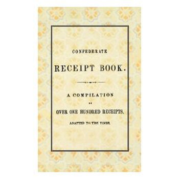 【】Confederate Receipt Book