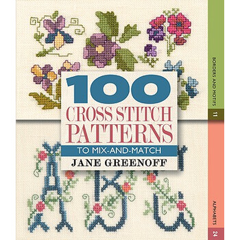 【】100 Cross-Stitch Patterns: To