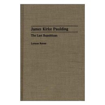 【】James Kirke Paulding: The Last