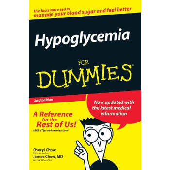 【】Hypoglycemia For Dummies, 2N