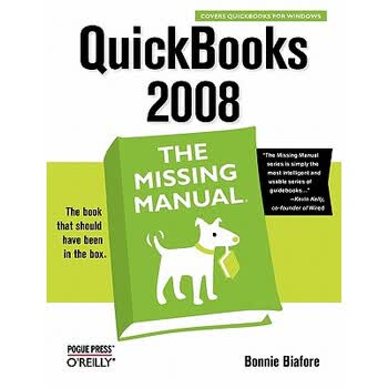 【】QuickBooks 2008: The Missing