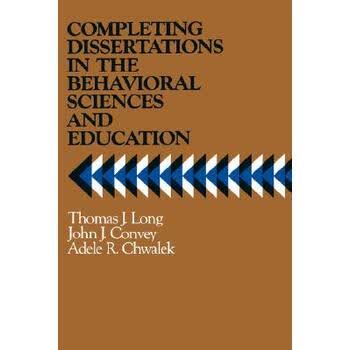 【】Completing Dissertations in t