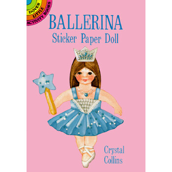 【】Ballerina Sticker Paper Doll [Wi