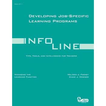 【】Developing Job-Specific Learnin