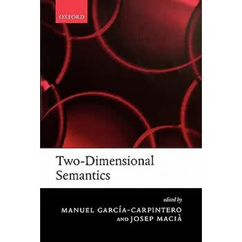 【】Two-Dimensional Semantics
