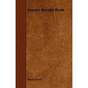 【】Green's Receipt Book