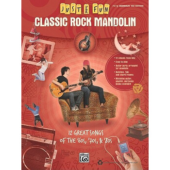 【】Classic Rock Mandolin: 12 Great Songs of