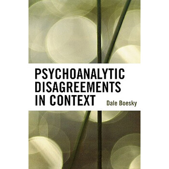 【】Psychoanalytic Disagreements i