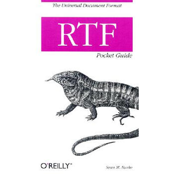 【】RTF Pocket Guide
