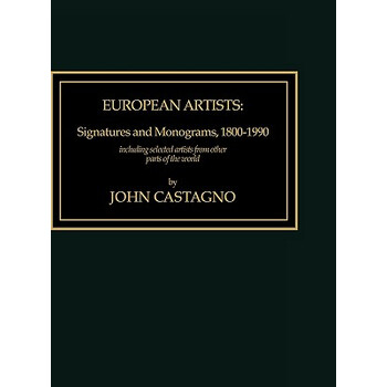 【】European Artists: Signatures and