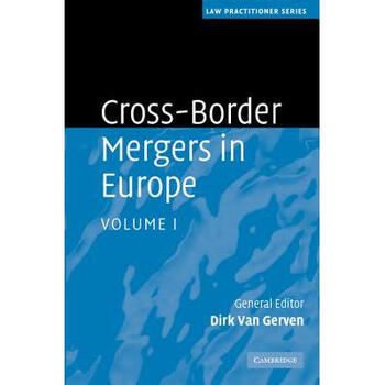 Cross-Border Mergers in Europe 2 Volume Hard...
