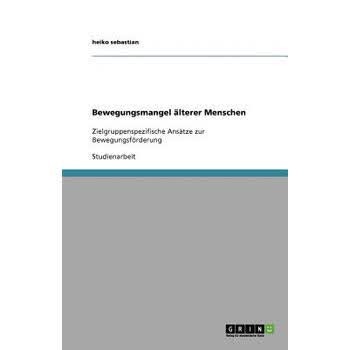 【】Bewegungsmangel Lterer Menschen