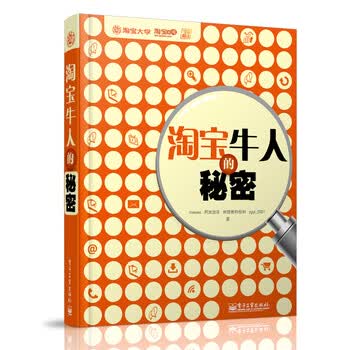 淘宝牛人的秘密9787121154508电子工业