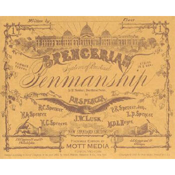 【】Spencerian Copybook #1