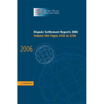 Dispute Settlement Reports 2006: Volume 8, P...
