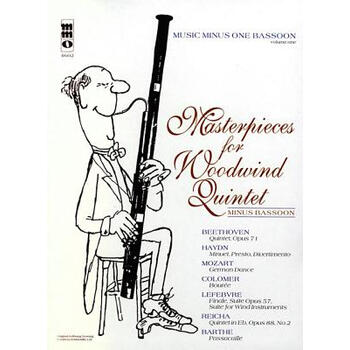【】Masterpieces Woodwind Quintet, Bassoon