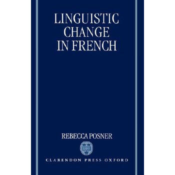 【】Linguistic Change in French