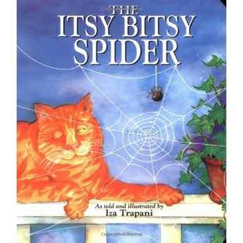 The Itsy Bitsy Spider 英文原版