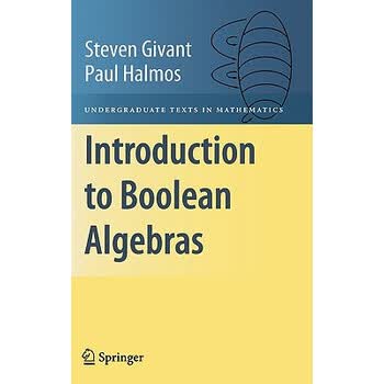 【】Introduction to Boolean Algebras