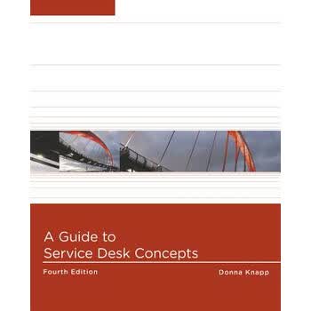 【】A Guide to Service Desk Concepts