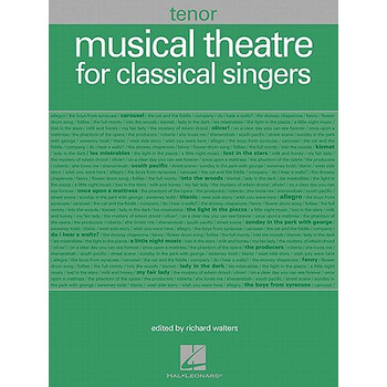 【】Musical Theatre for Classical Singers: