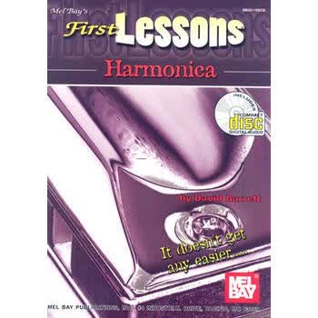 【】First Lessons: Harmonica [With