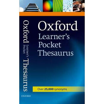 Oxford Learner's Pocket Thesaurus