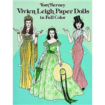 Vivien Leigh Paper Dolls in Full Color