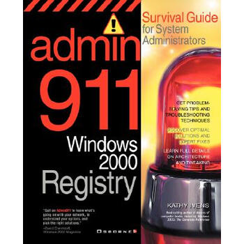 【】Admin911: Windows 2000 Registry
