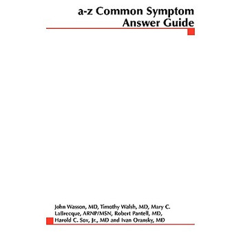 【】A-Z Common Symptom Answer Guide