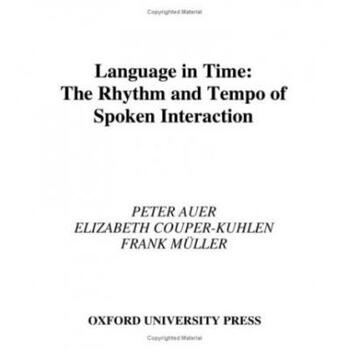 Language in Time: The Rhythm and Tempo of Sp...
