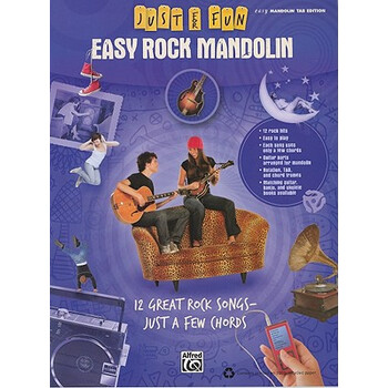 【】Easy Rock Mandolin: 12 Great Rock