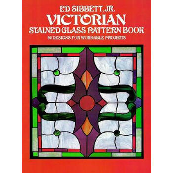 【】Victorian Stained Glass Pattern