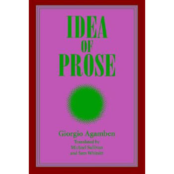 【】Idea of Prose