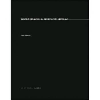 Word Formation in Generative Grammar