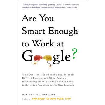 【】Are You Smart Enough to Work at Google?: