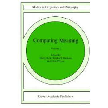 【】Computing Meaning, Volume 2