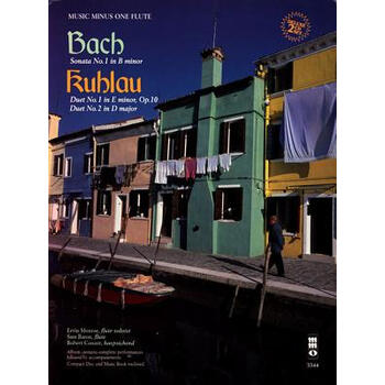 【】J.S. Bach Flute Sonata No. 1 in B Minor,
