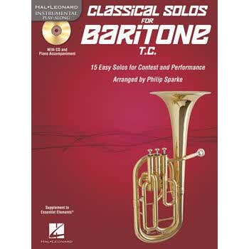 【】Classical Solos for Baritone: 15 Easy