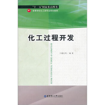   化工过程开发9787562807520华东理工大学