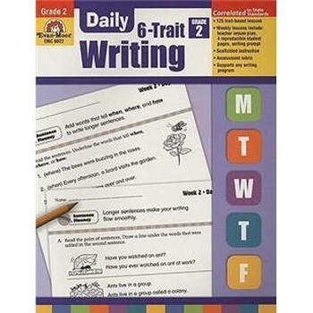 Evan-Moor Daily 6-Trait Writing Grade 2 TE 每日练习系列 系统写作教师版二年级 美国加州教辅
