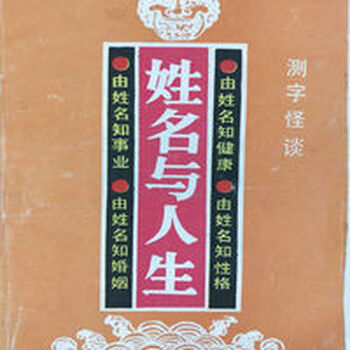 姓名与人生高山翁测字怪谈 姓名学全书 起名改名字 宝宝取名宝典 姓名与人生高山翁测字怪谈 姓名学全书 起名改名字