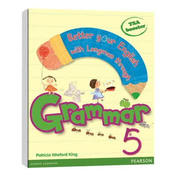 朗文小学教材英文语法提升第5级 英文原版 Pearson Grammar 5 培生少儿英语语法可教学 朗文欢迎语法补充 适用家庭自学 英文版书籍