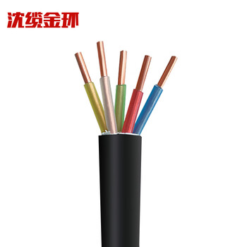【沈缆金环 ZR-YJV 5*2.5】沈缆金环 ZR-YJV-0.6/1KV-5*2.5mm² 国标铜芯阻燃电力电缆 1米【行情 报价 价格 评测】-京东
