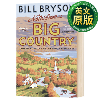 锦绣大地Notes From A Big Country万物简史作者Bill Bryson 英文原版