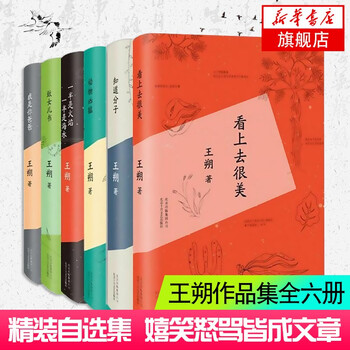 王朔作品集套装6册 致女儿书+动物凶猛+看上去很美+一半是火焰+我是你爸爸+知道分子 中国现当代文学