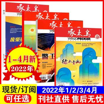 啄木鸟杂志2022年1/2/3/4月打包 大型公安法治文学月刊