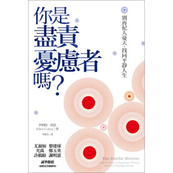 台版 你是尽责忧虑者吗 别再杞人忧天 找回平静人生 励志成功文学小说心灵工坊