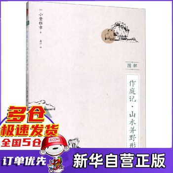 图解作庭记山水并野形图